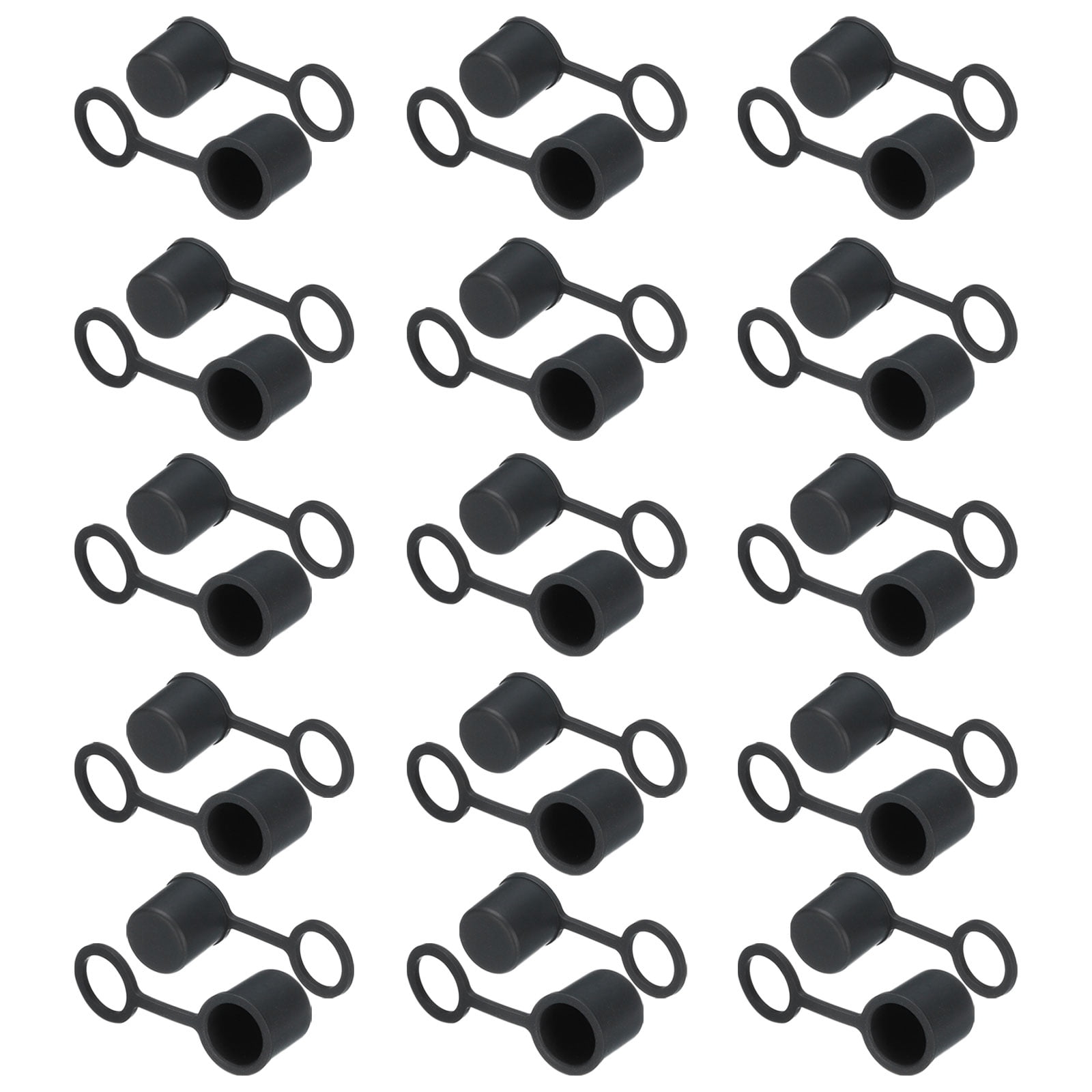 30pcs BNC-B Port Duct Covers Caps Silicone Plugs Protector for Video ...