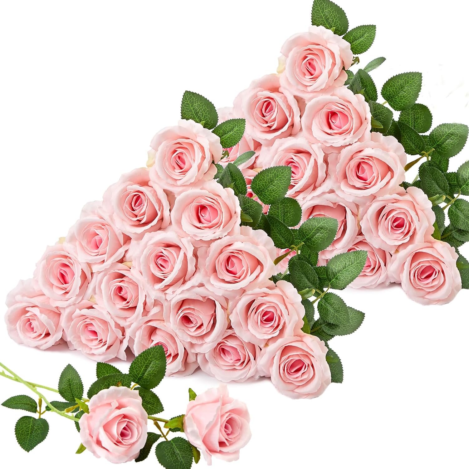 30pcs Black Roses Artificial Flowers,Realistic Silk Black Artificial ...