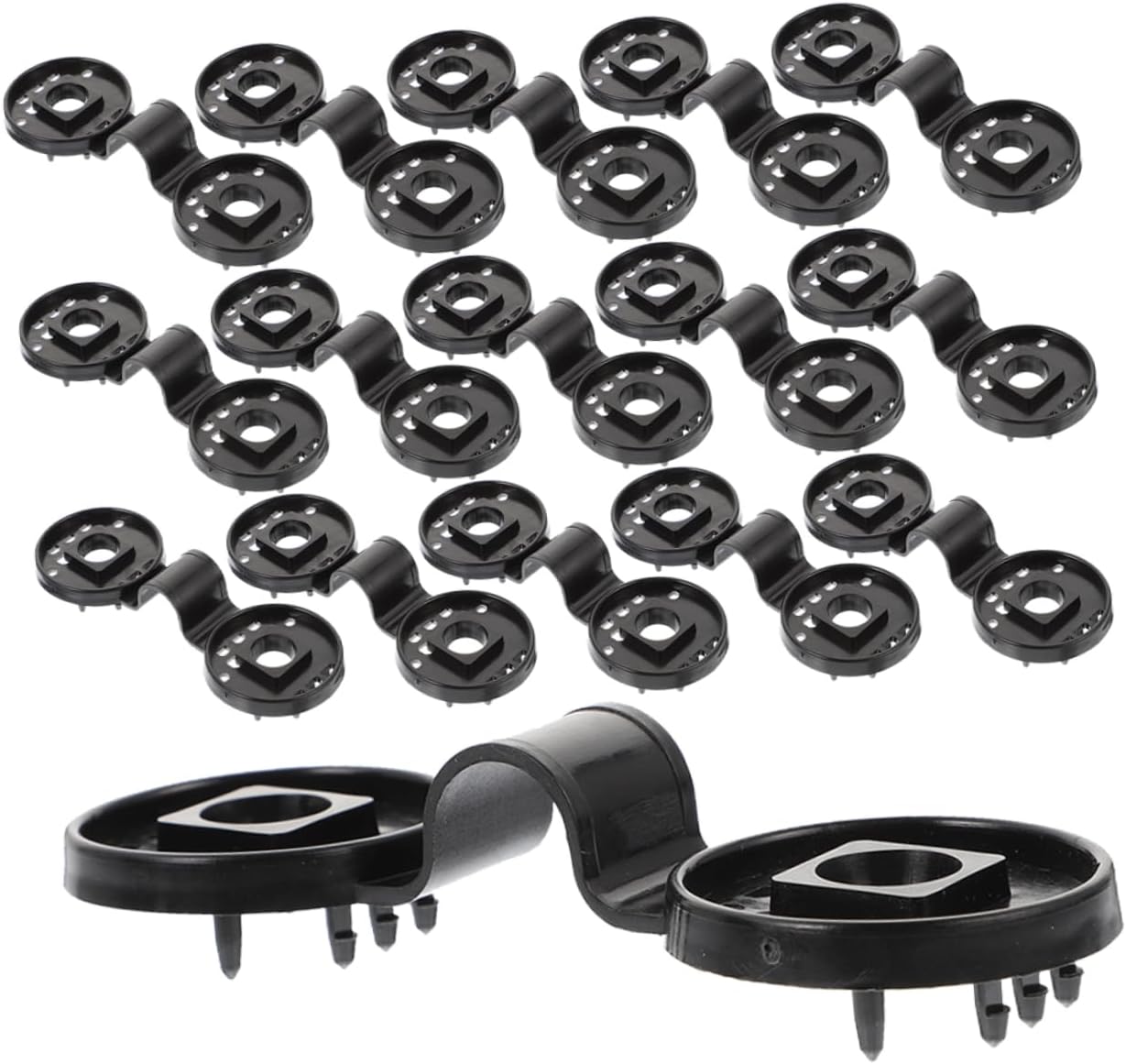 30pcs Bullfrog Breeding Net Shade Fabric Clip Netting Clip Shade Fabric ...