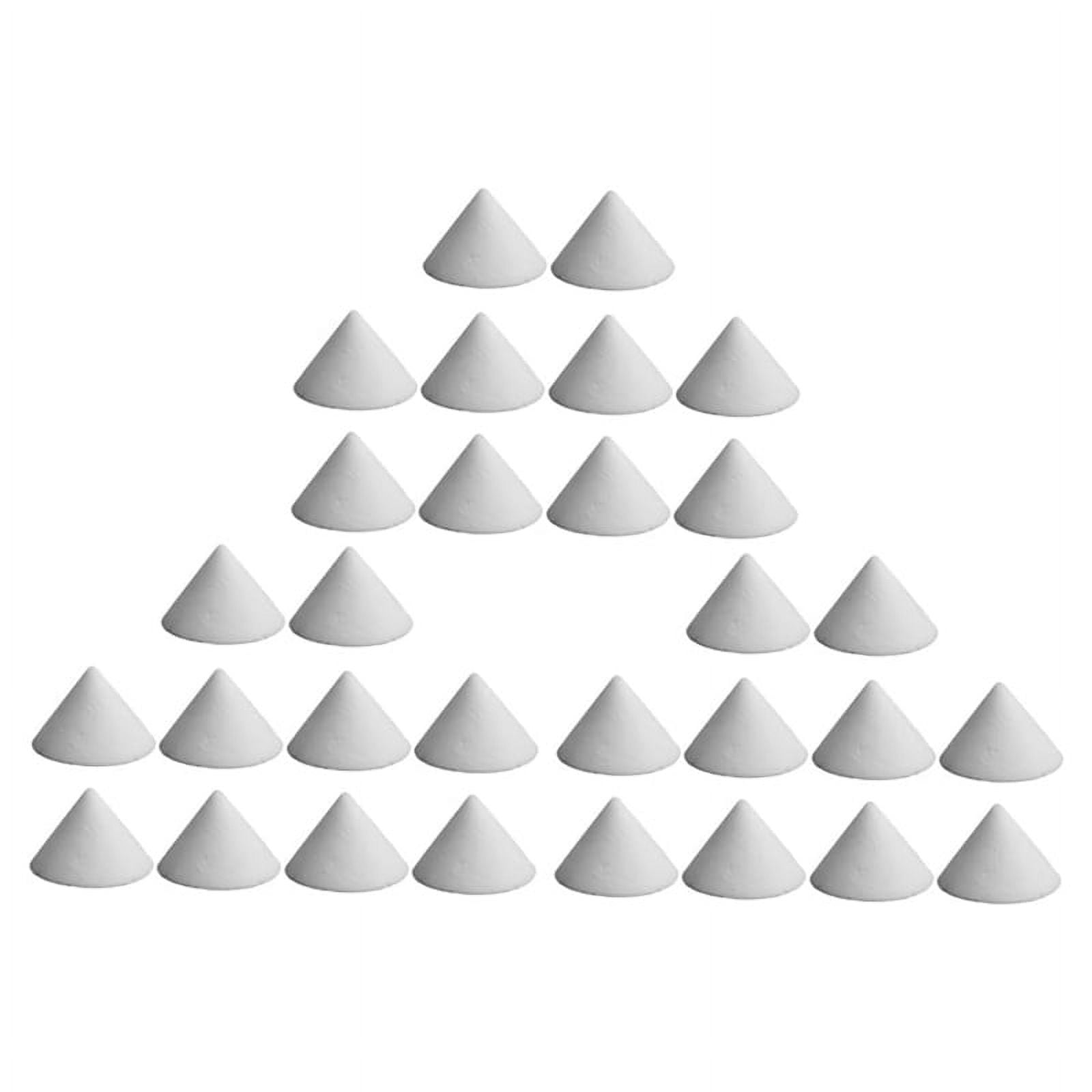 30pcs Ceramic Nail Fireplace Tools Pottery Kiln Cones Cone Supports ...