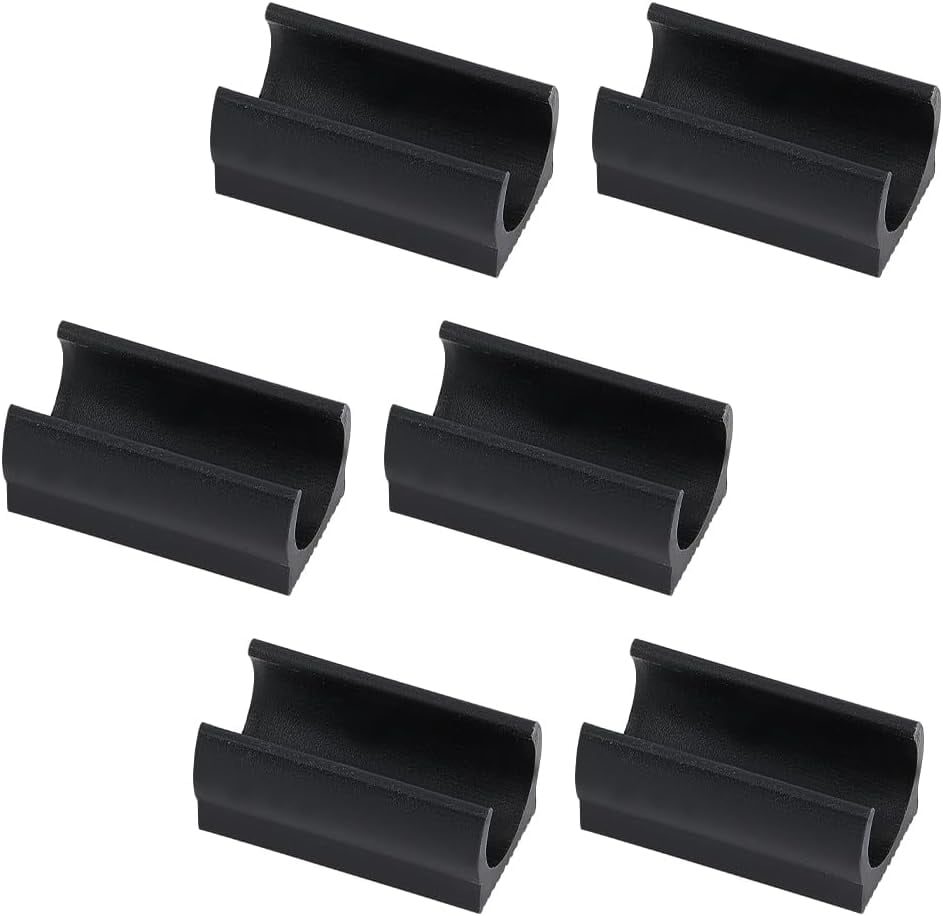 30pcs Chair Foot U Shaped Plastic Floor Glides Tubing Caps Cover Chair ...