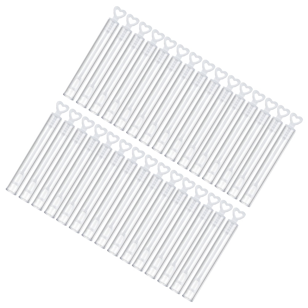 30pcs Children DIY Bubble Wands Empty Bubble Wands Transparent Bubble ...