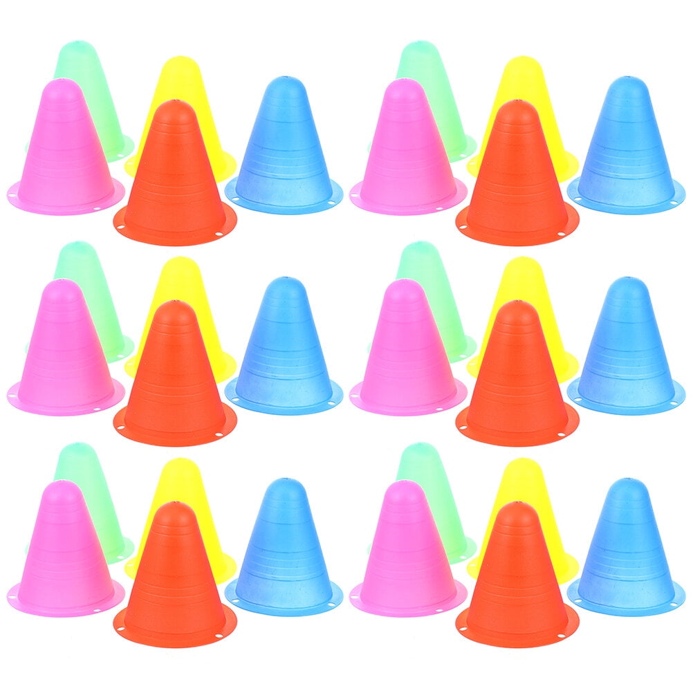 30pcs Colorful Sports Cones Roller Skating Training Cones Agility Cones ...