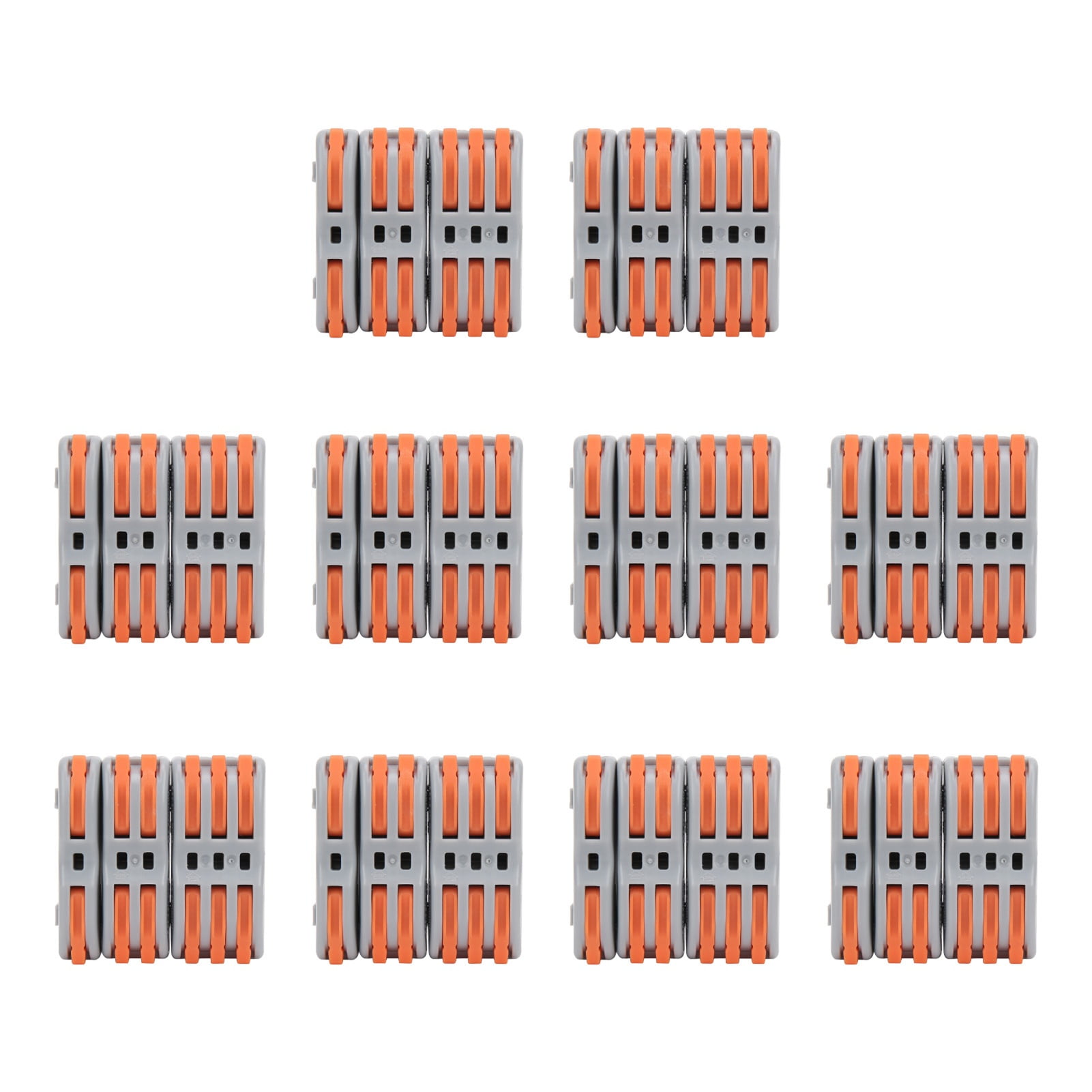 30pcs Compact Wire Connectors Lever Nut Assortment Connectors ...