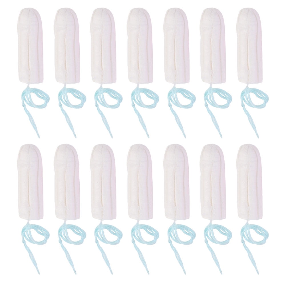 30pcs Cotton Sanitary Tampons for Day and Night Use One-time Female ...