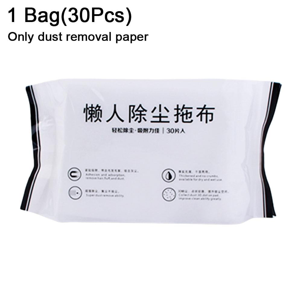 30pcs Disposable Electrostatic Dust Removal Mop Paper Home Cleaning ...