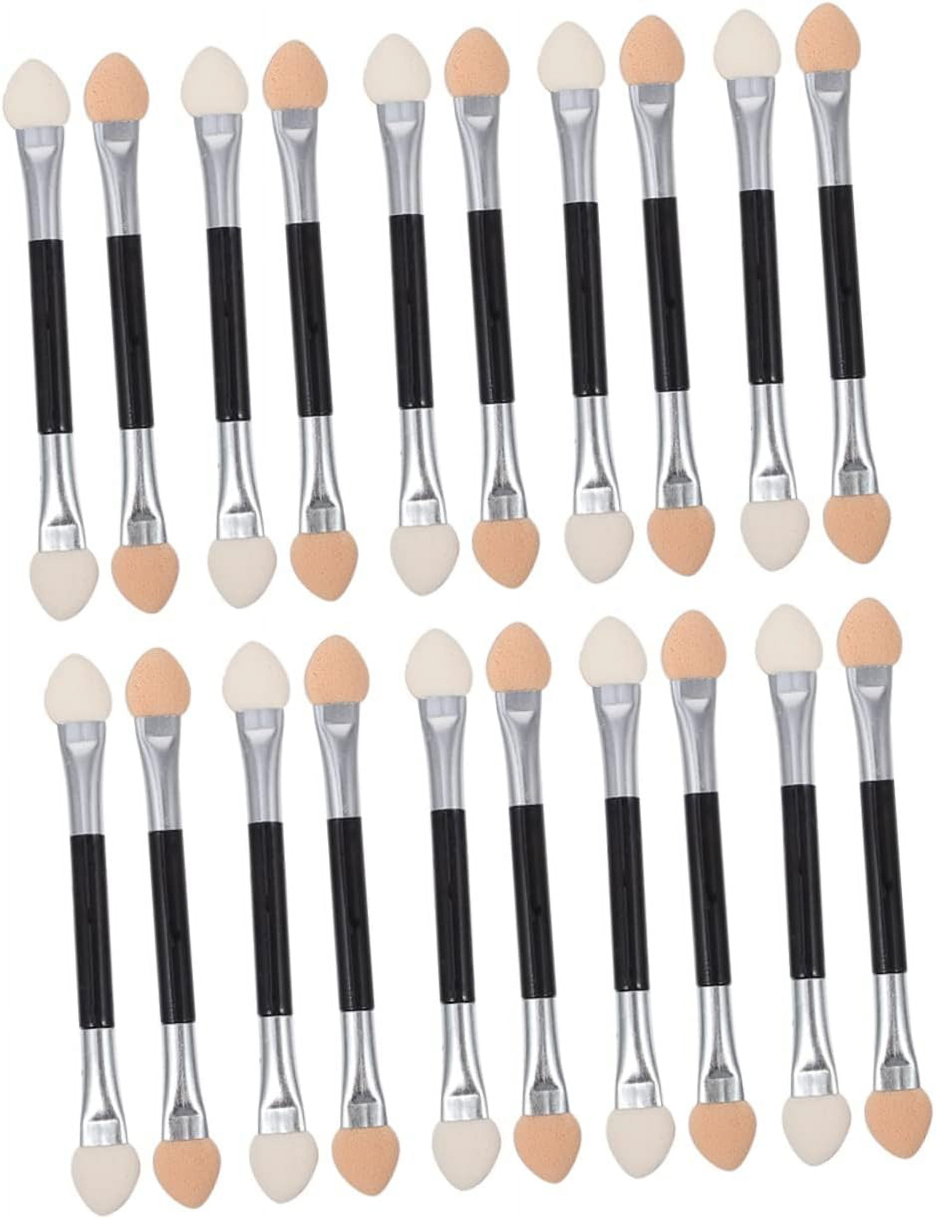 30pcs Double Sticks Shadow Practical Dual-headed Eye Oval Latex Makeup Tipped Supplies Women ...