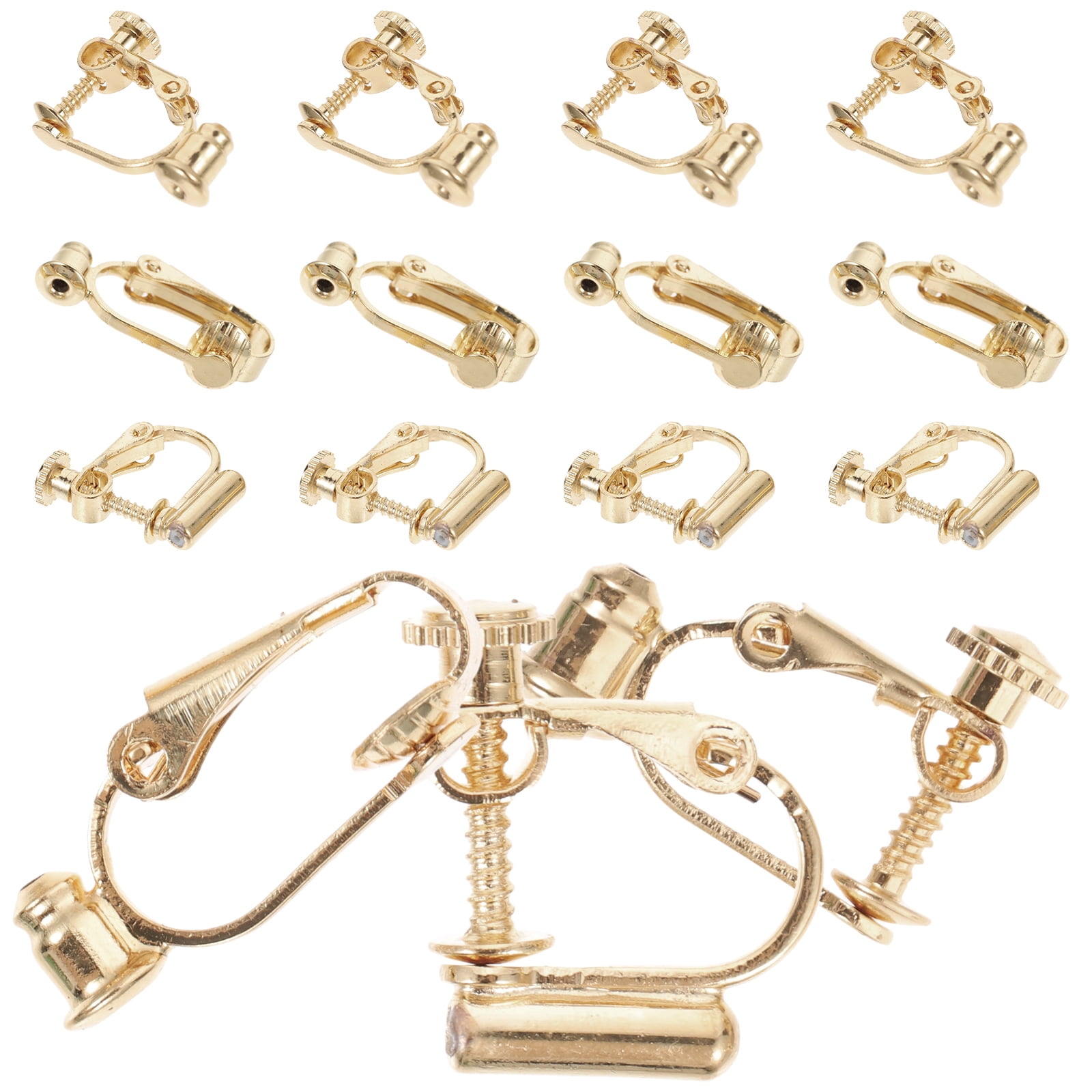 30pcs Ear Stud Converters Ear Clip Chic Clip On Earring Converter ...