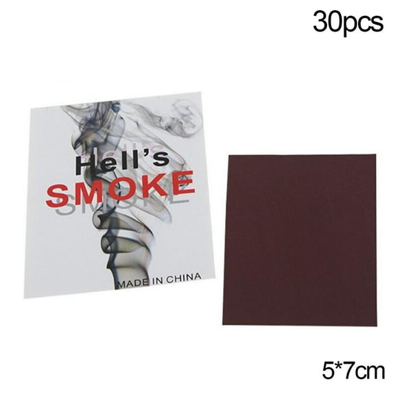 30pcs Finger Smoke Trick, Magic Prop Tool Sheets for Instant Fire ...
