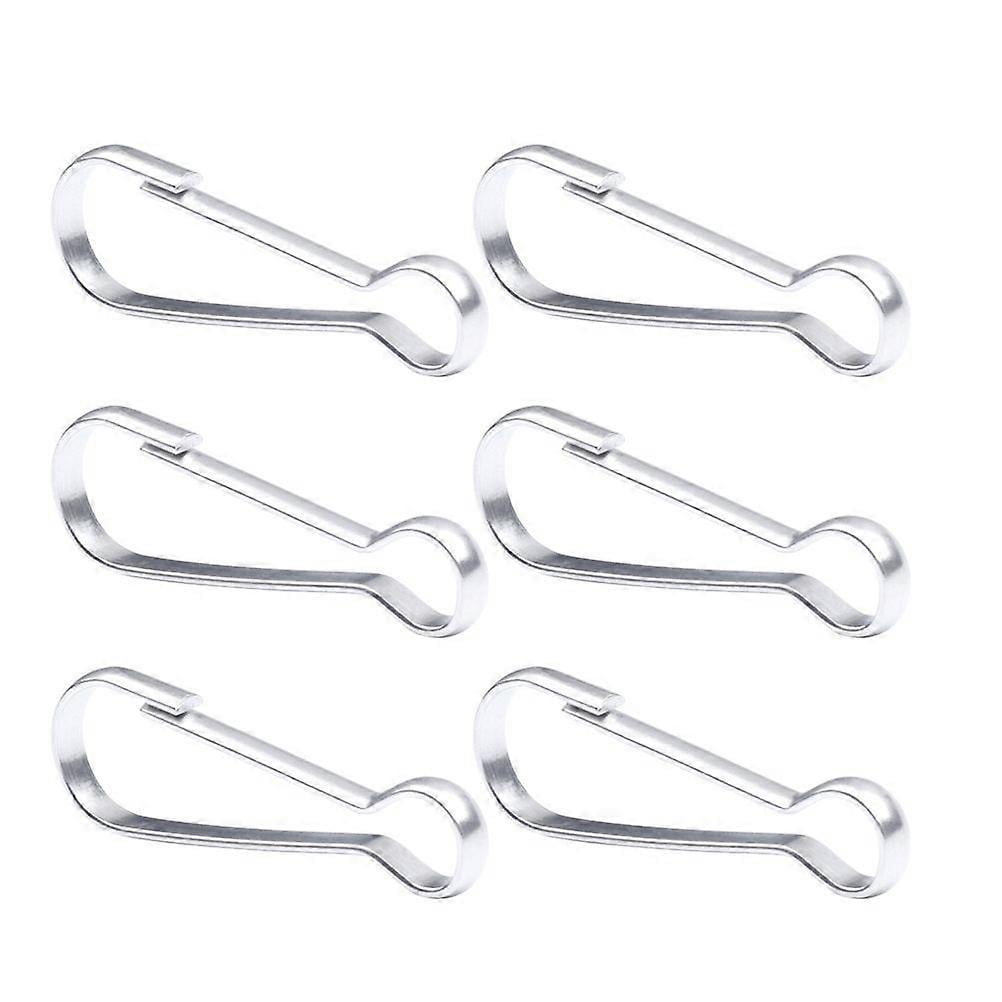 30pcs Flagpole Snap Hooks Stainless Steel Accessories Garden Flag Clips ...