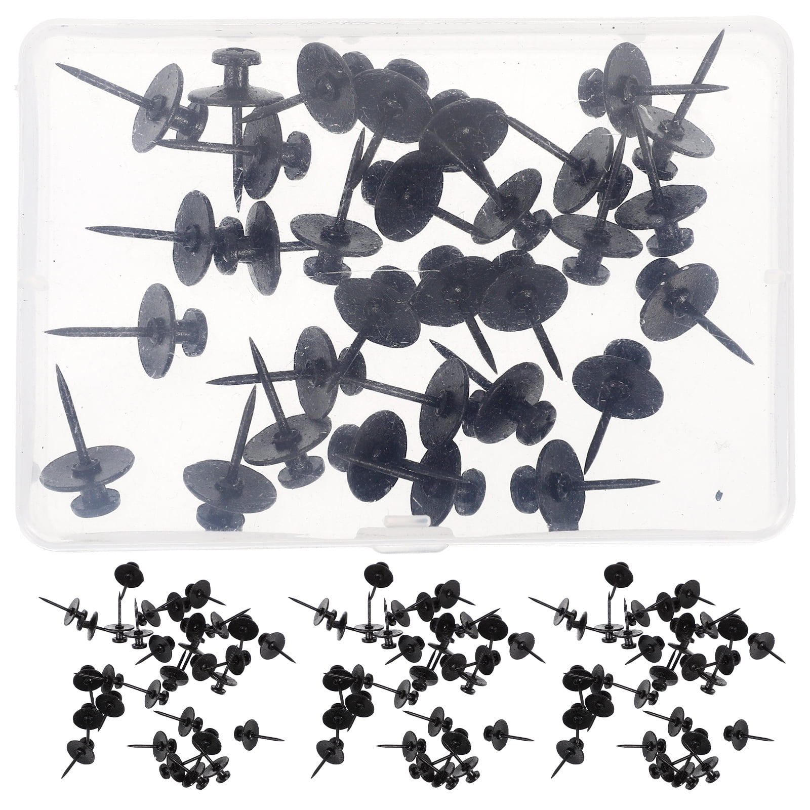 30pcs Flat Tacks Home Furniture Photo Wall Tacks Diy Pushpin Bulletin ...