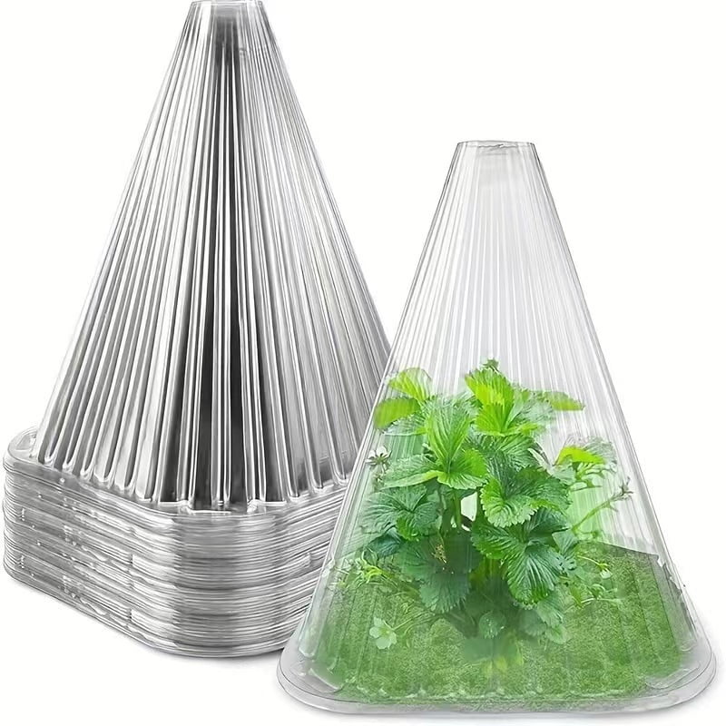 30pcs Gardening Greenhouse Plant Covers, Transparent Garden Cloches for ...