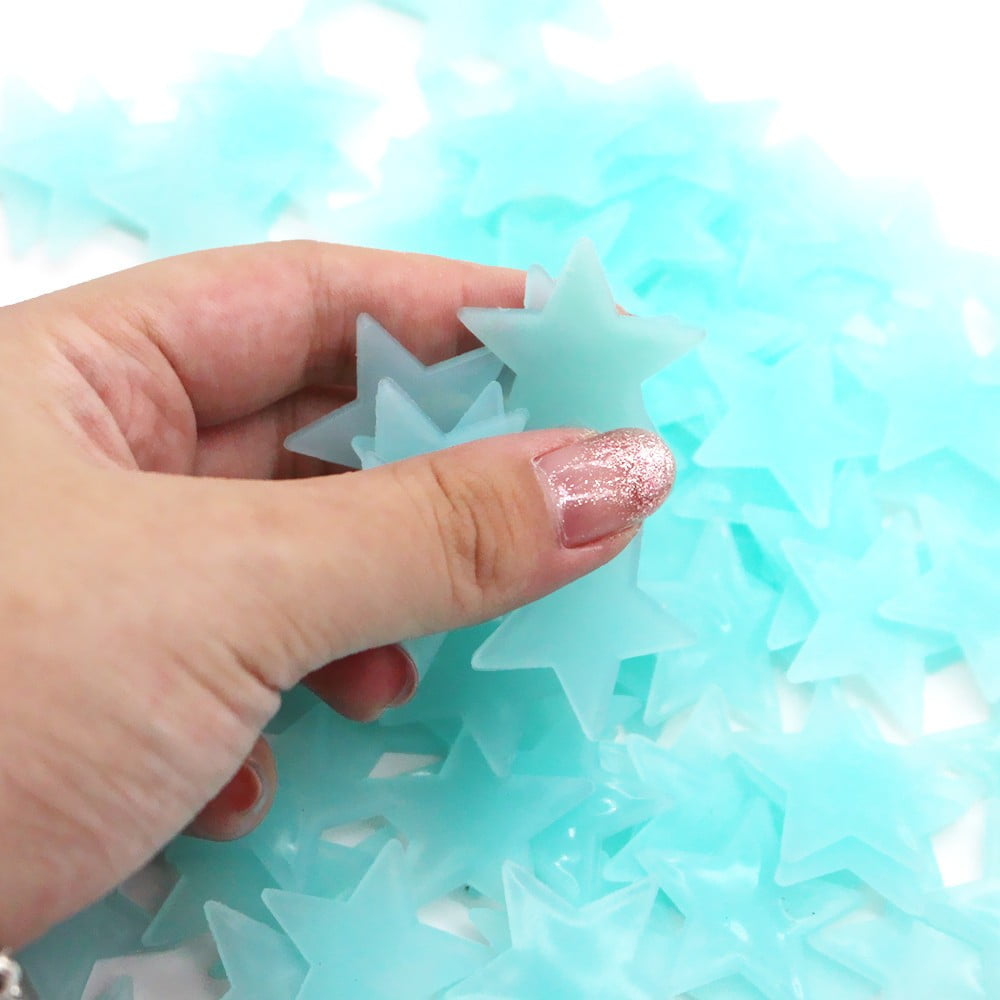 30pcs Glow In The Dark for Ceiling, Glowing Star Stickers for Kids ...