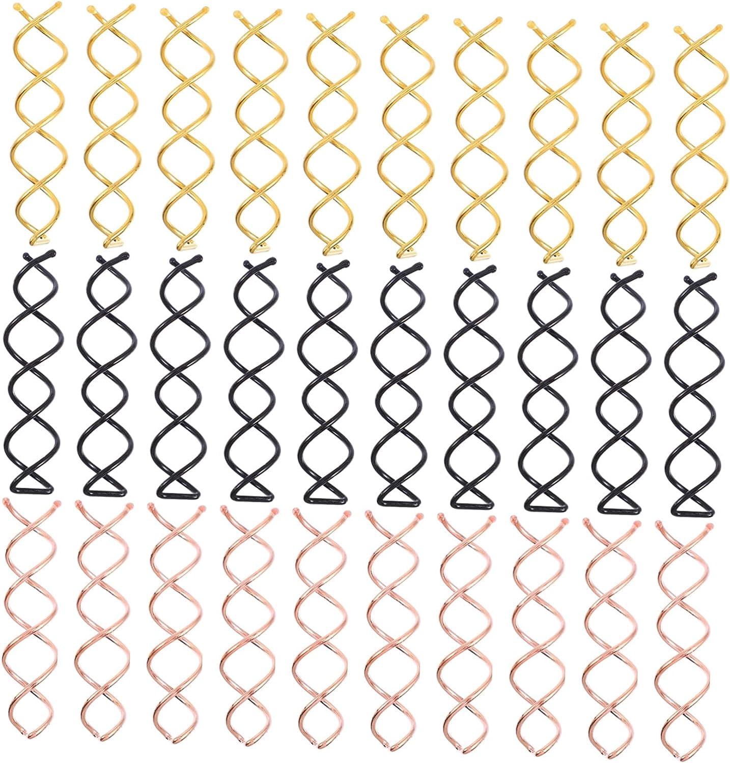 30pcs Hair Dryer Metal Hair Claw Clips Hair Rollers for Women Curly ...