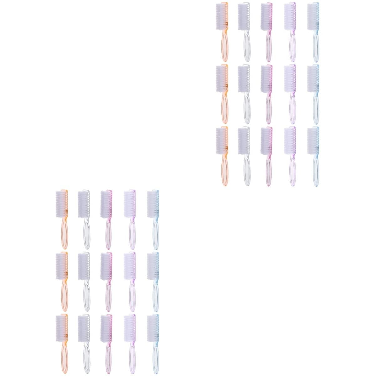 30pcs Hand Nail Kids, and Kit Cleaning Women Handle Grips Brushes Men ...