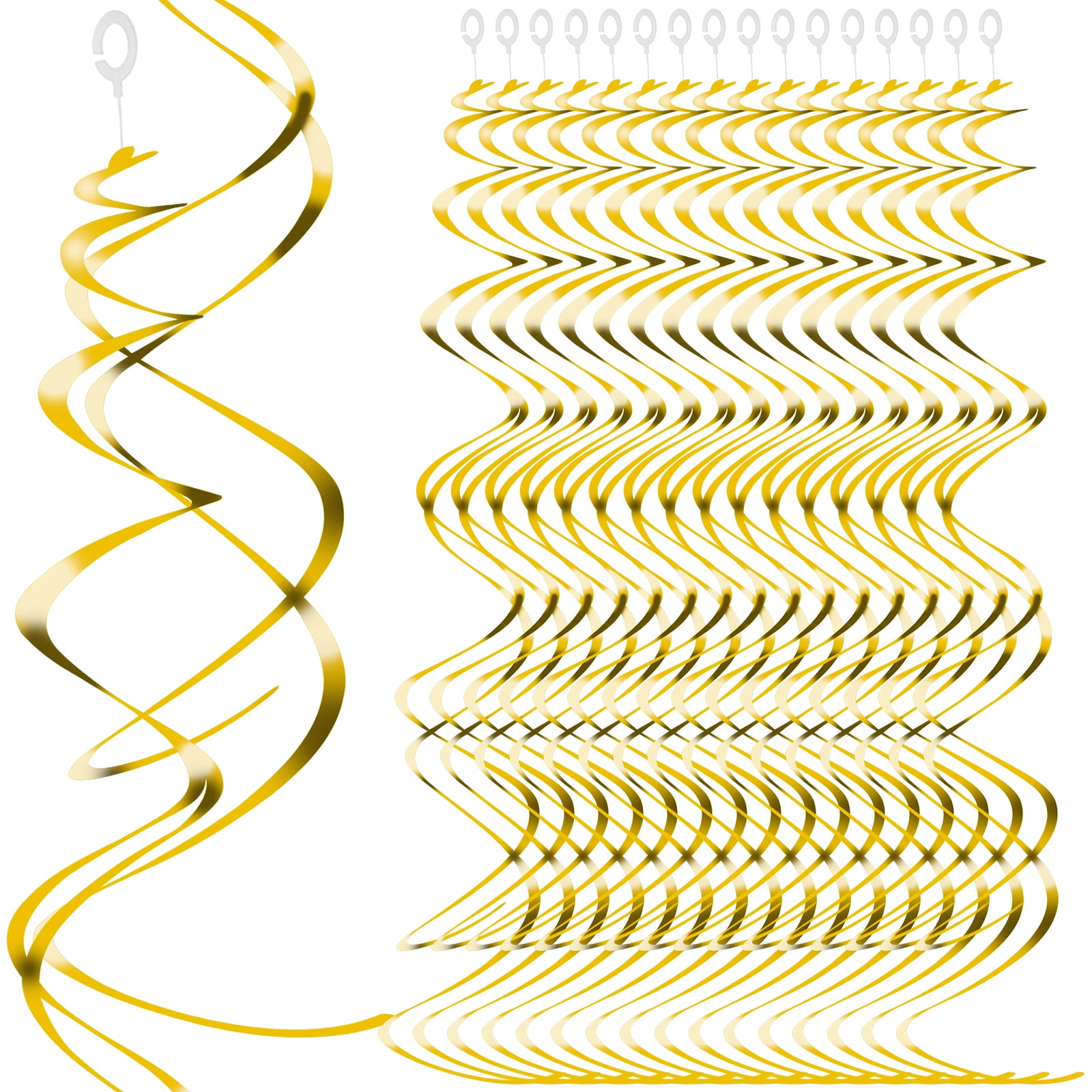 30pcs Hanging Swirl Decorations Ceiling Hanging Swirl Decorations ...