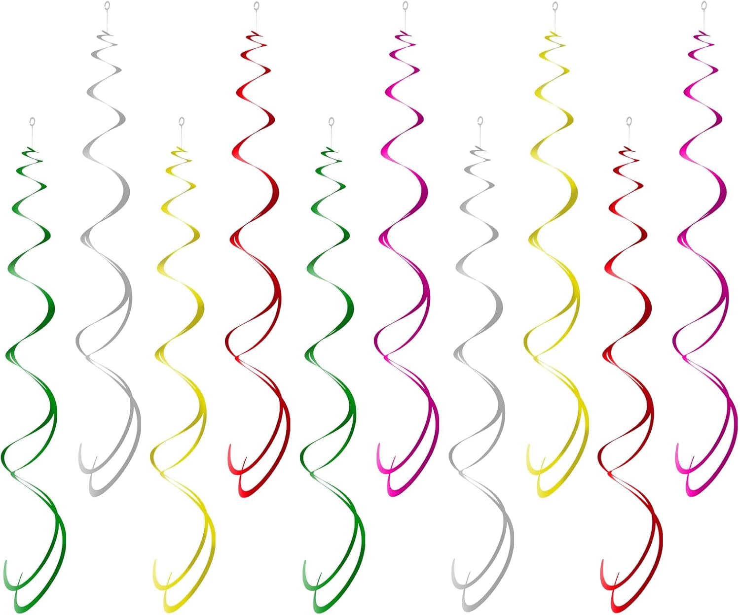 30pcs Hanging Swirl Decorations, Simple Ceiling Window Wall Decorations ...