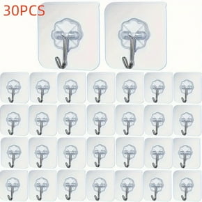 Adhesive Plastic Hooks