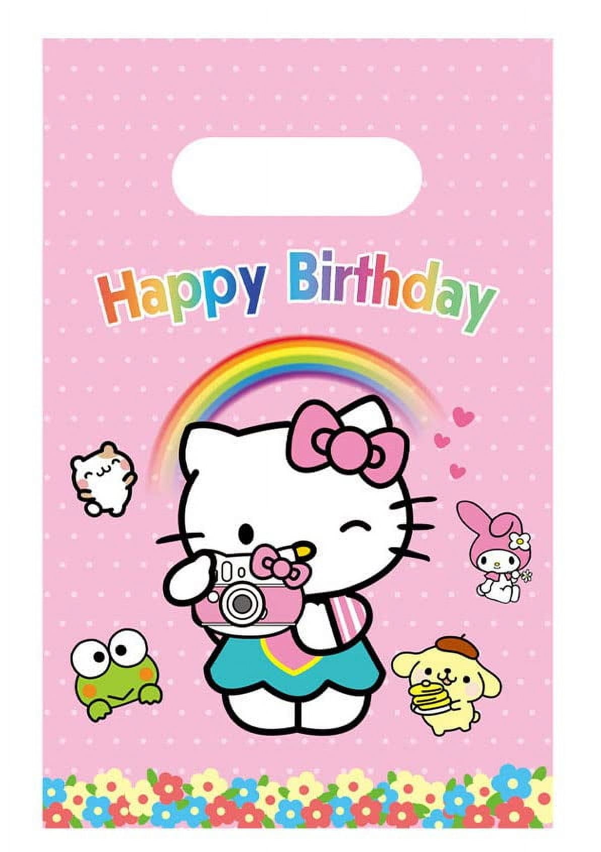 30pcs Hello Cat Kitty Birthday Party Gift Bags Candy Bags Goody Bags ...