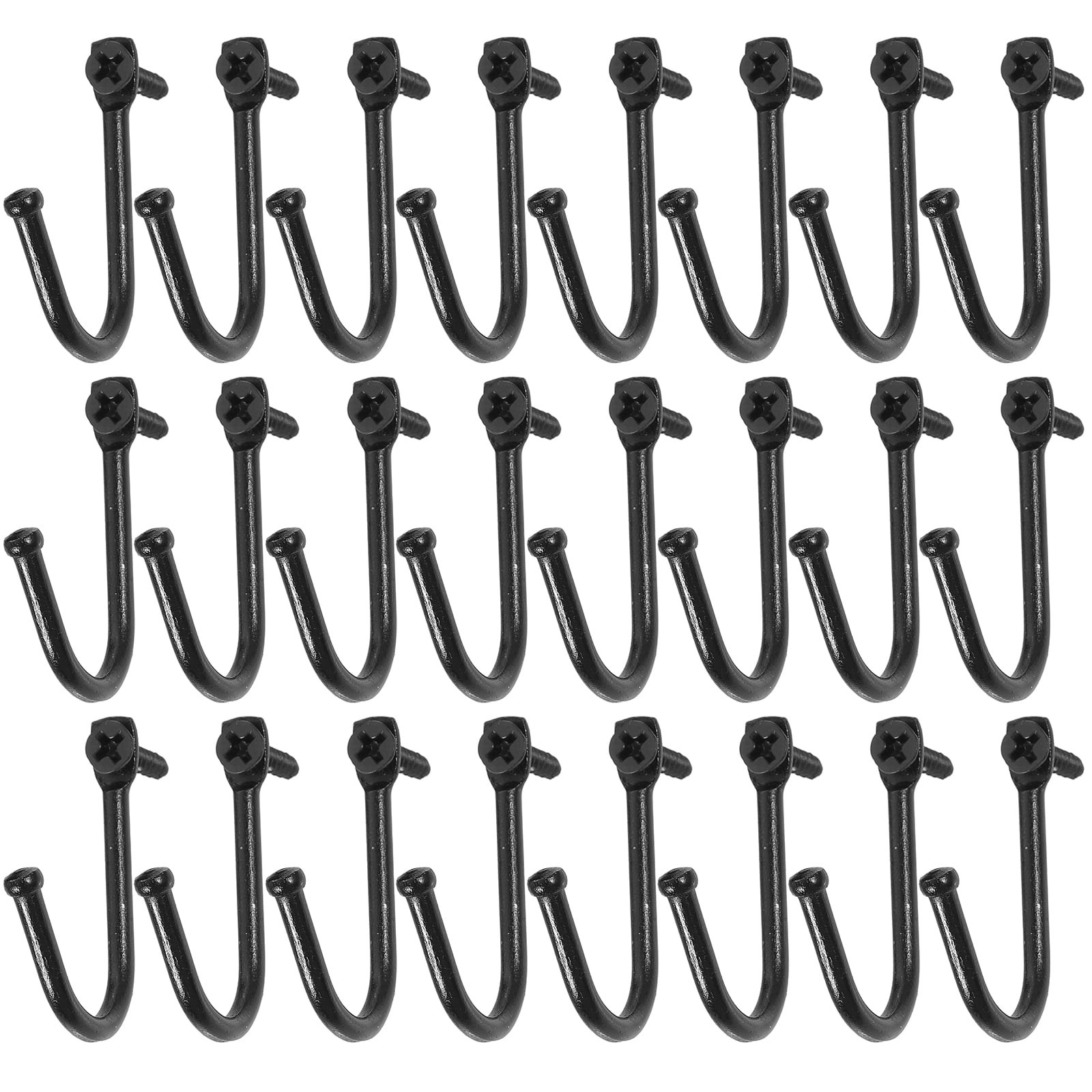 30pcs Hooks Hanging Wall Mounted Coat Hooks Rustic Hooks for Bedroom ...