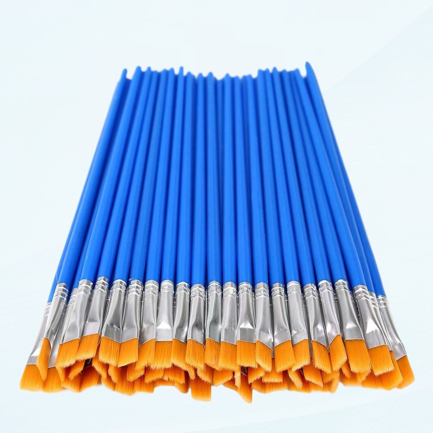 30pcs Mini Paint Brushes Kids Art Painting Kits with Flat Nylon Hair ...