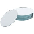 30pcs Mirror Lens Small Oval Mirrors Mini Craft Mirrors Glass Mirror ...