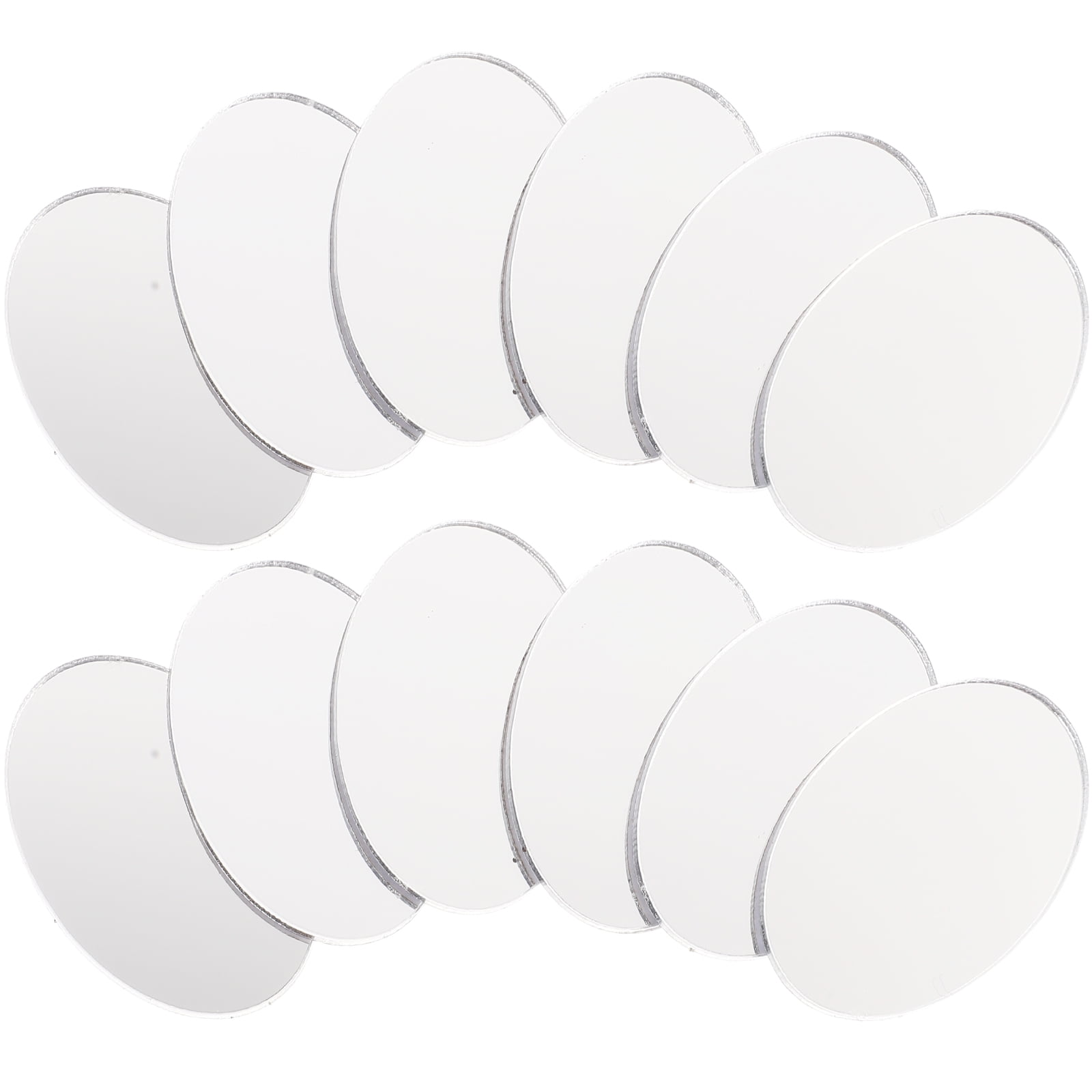 30pcs Mirror Sheets Room Acrylic Mirror Effect Decals Removable DIY ...