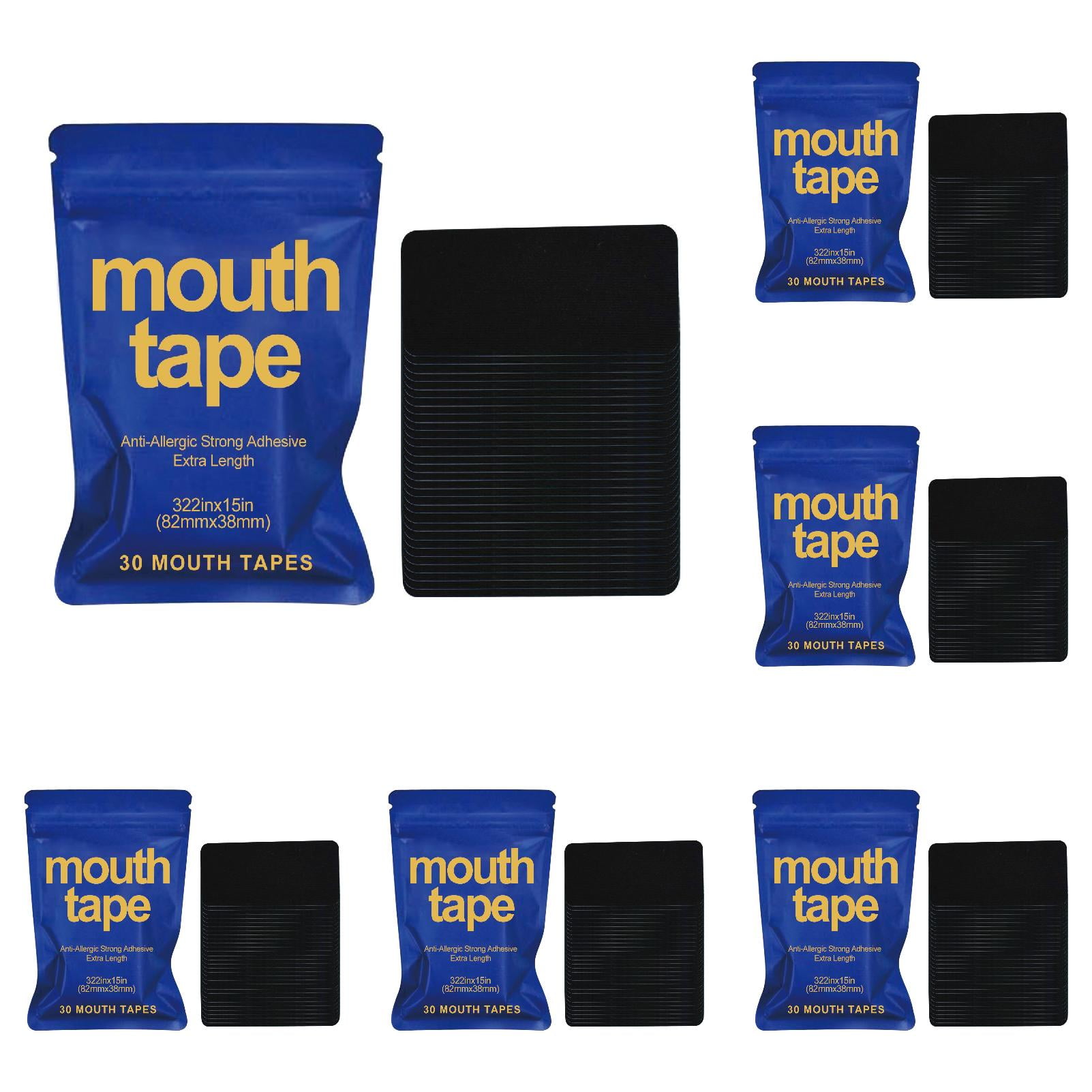 30pcs Mouth Tape Strips Advanced Mouth Tape Better Nose Breathing Tapes Mouth Breathing And Loud ...