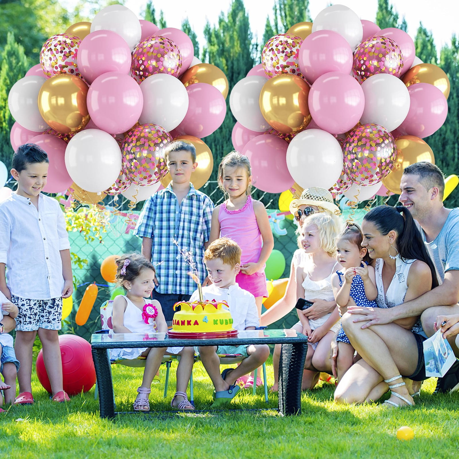 30pcs Multi-color Balloons, Party Balloon Kit, Latex Helium Balloons ...