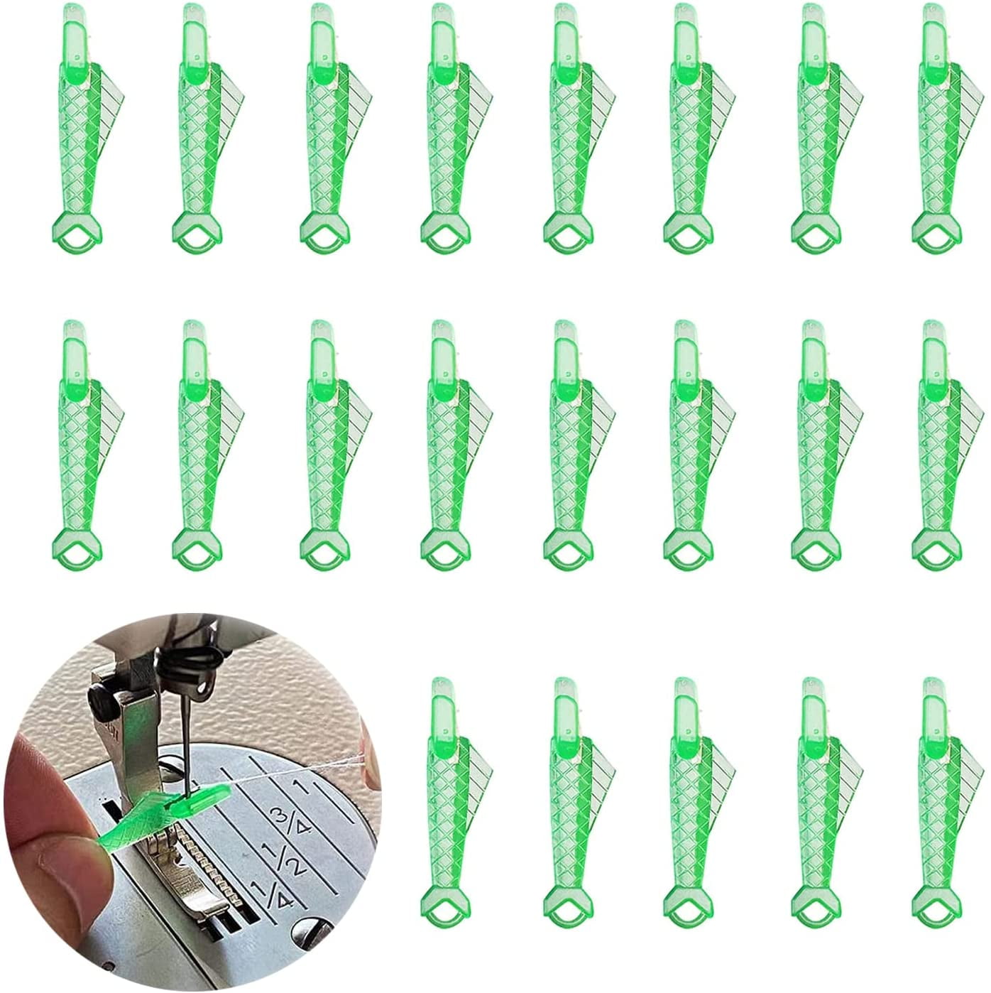 30pcs Needle Threader for Sewing Machine - Easy Automatic Sewing Needle ...