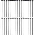 30pcs No Sew Buttons for Quick Clothing Repairs - Needle-Free Plastic ...