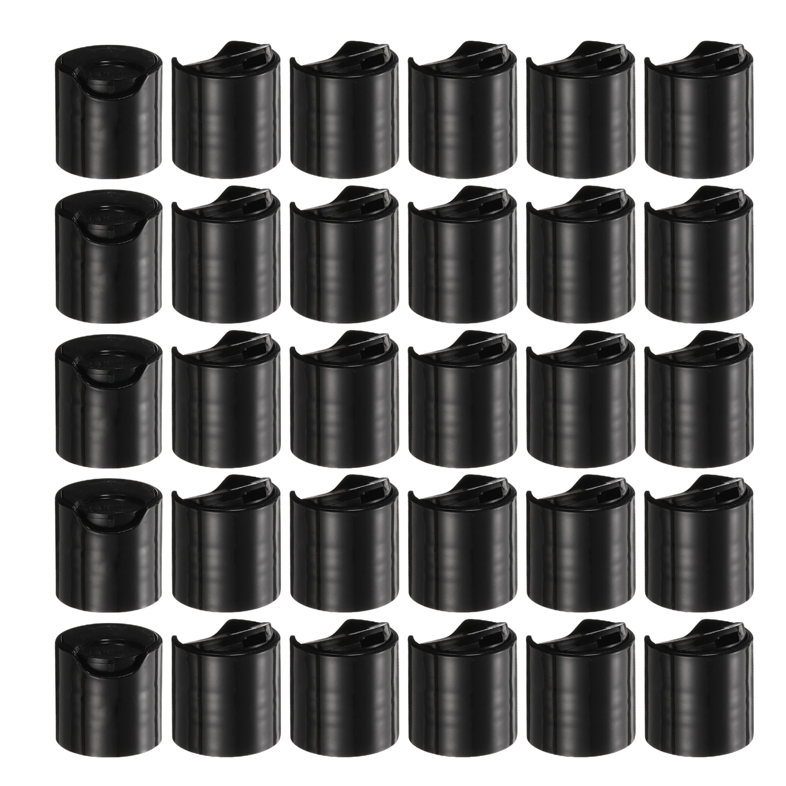 30pcs PP Plastic Disc Top Caps, 24/410 Replacement Press Caps for ...