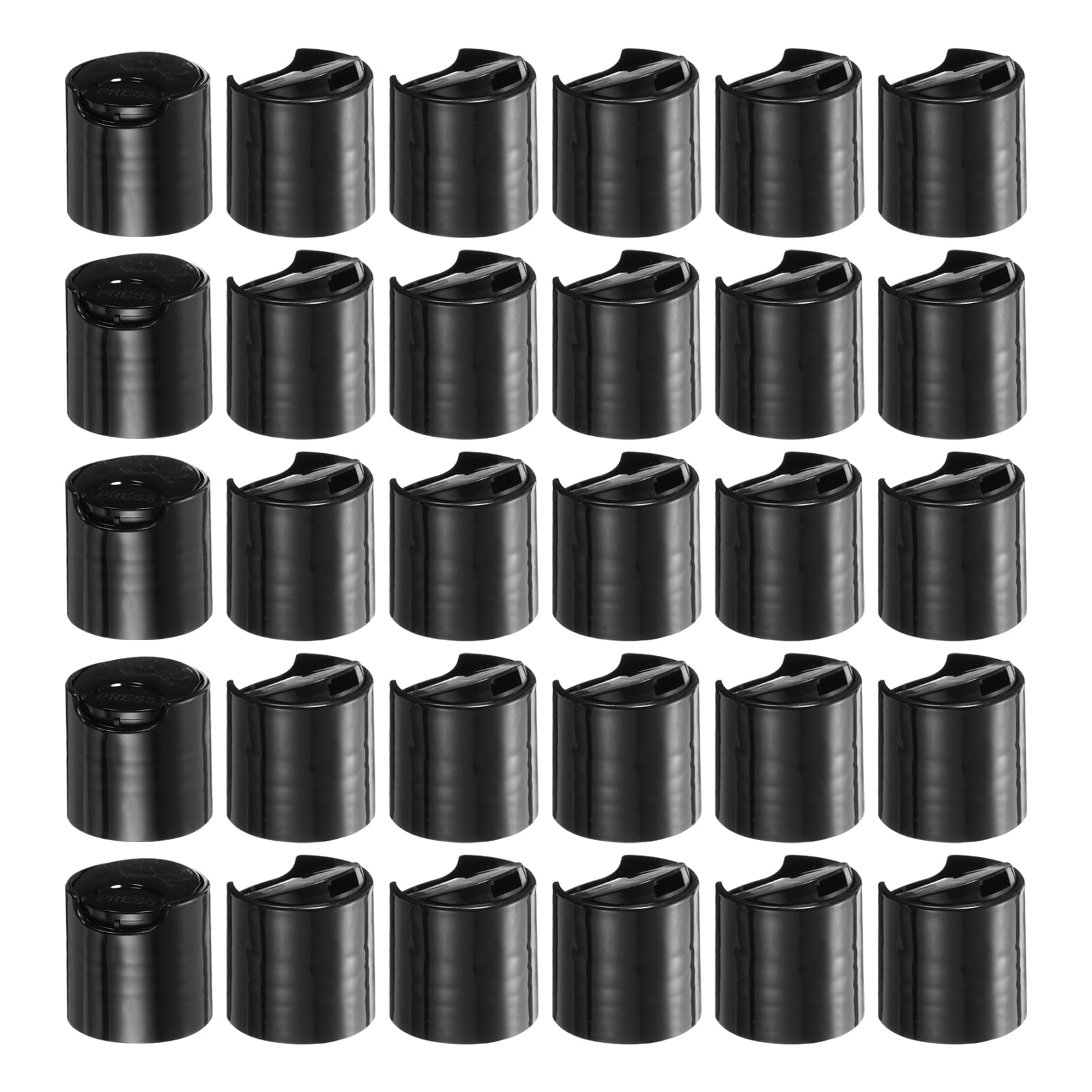 30pcs PP Plastic Disc Top Caps, 28/410 Replacement Press Caps for ...