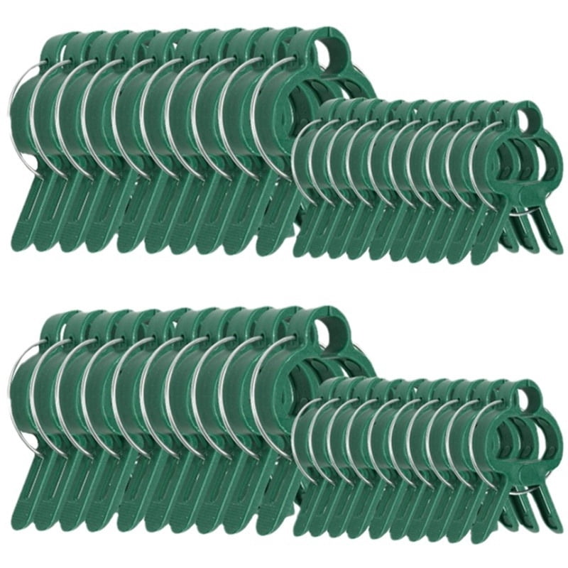 30Packs Plant Clips for Climbing Plants, Reusable Plastic Garden Clips ...