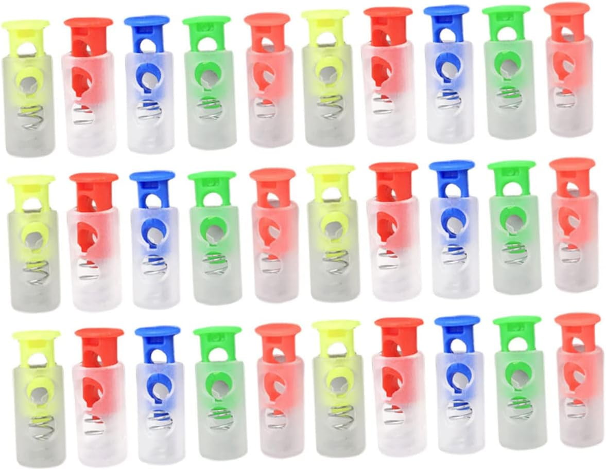 30pcs Pull Chain Switch Buttons for Clothes Zipper Stop Springs ...