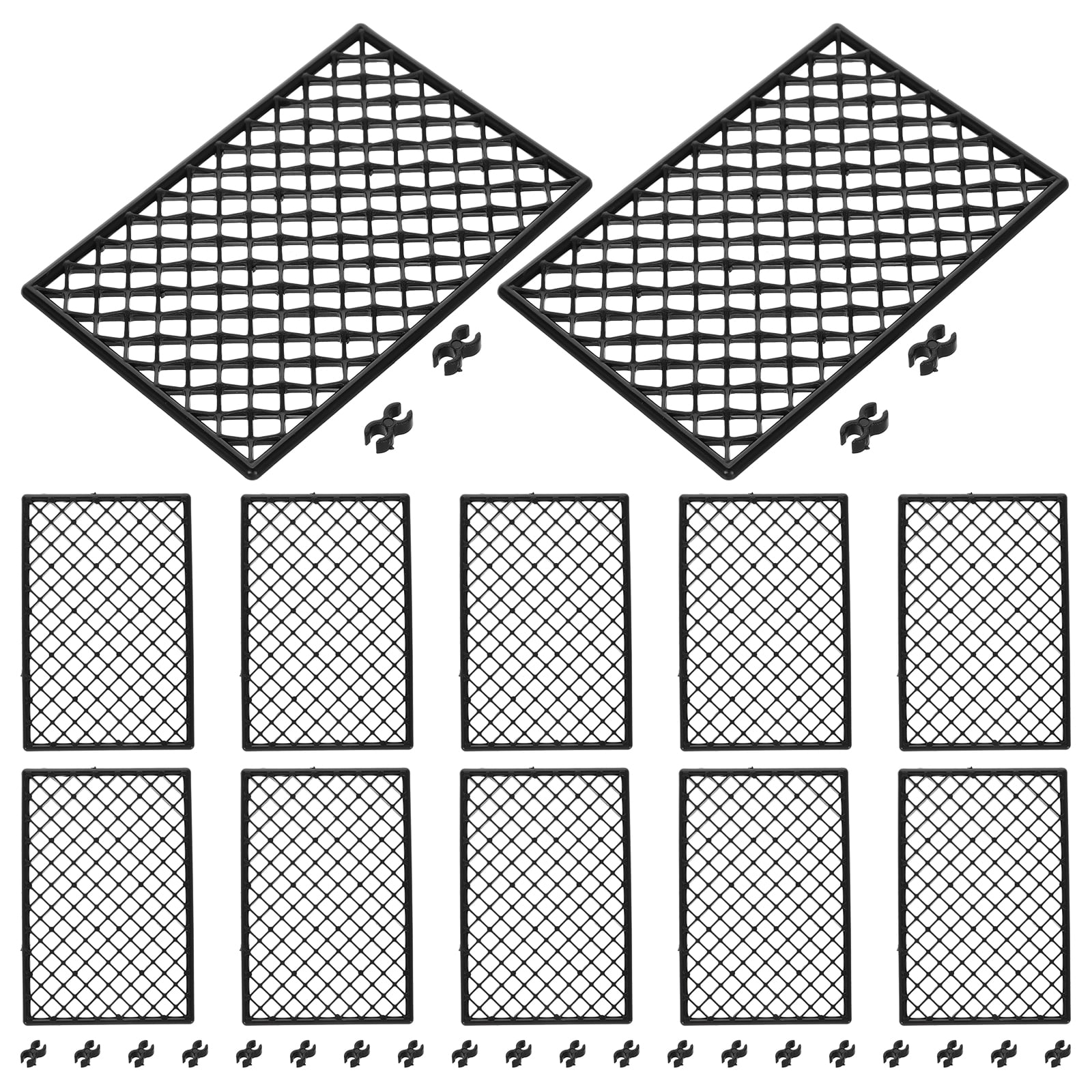 30pcs RC Car Garage Assembly Panels for DIY Drift Car Racing Miniature ...