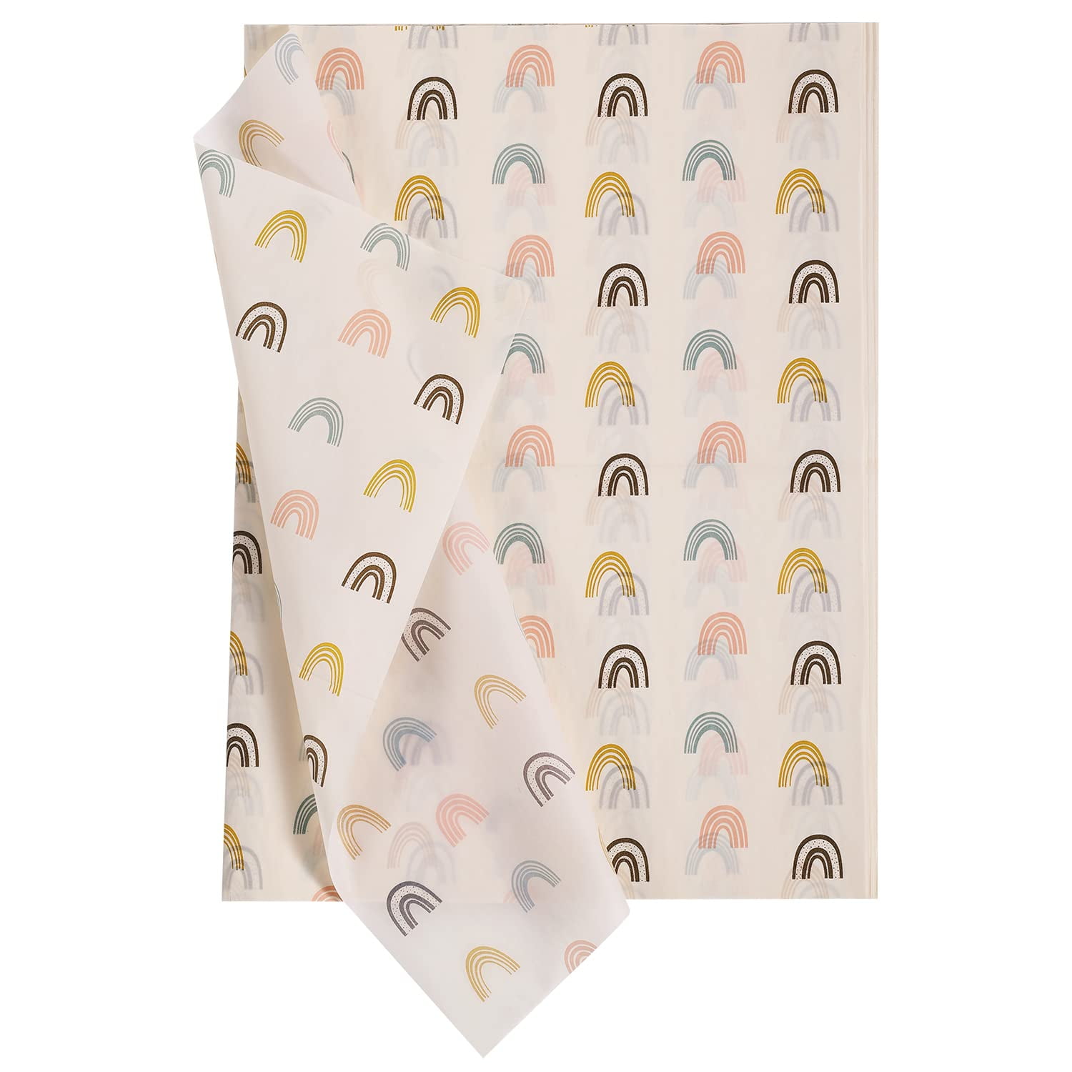 30pcs Rainbow Tissue Paper, OIF8 13.8x20 inch Gift Wrap Paper Bulk Cute ...