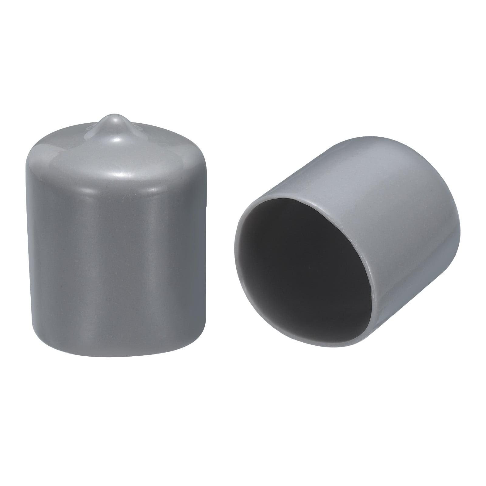 30pcs Round Rubber End Caps 22mm(7/8") Grey PVC Vinyl Bolt Cover Screw ...