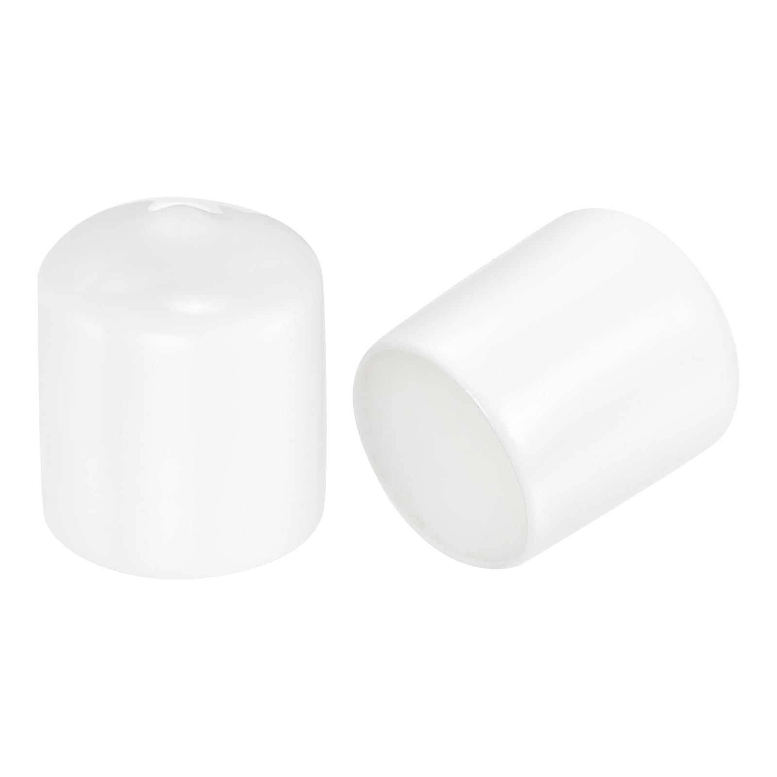 30pcs Rubber End Caps 24mm ID Vinyl Round Tube Bolt Cap Cover Screw ...