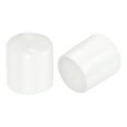 30pcs Rubber End Caps 24mm ID Vinyl Round Tube Bolt Cap Cover Screw ...