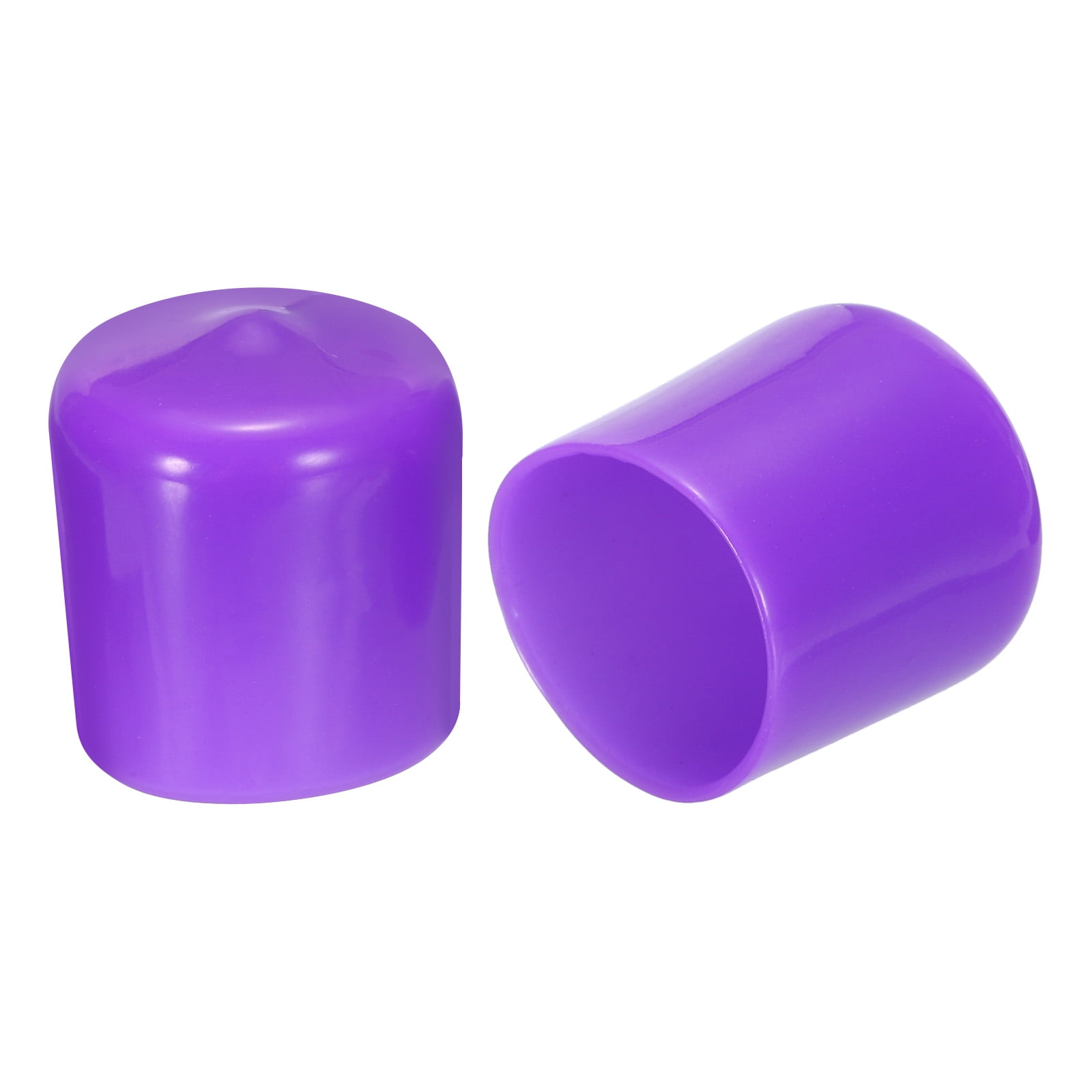 30pcs Rubber End Caps 25mm ID Vinyl Round Tube Bolt Cap Cover Screw ...