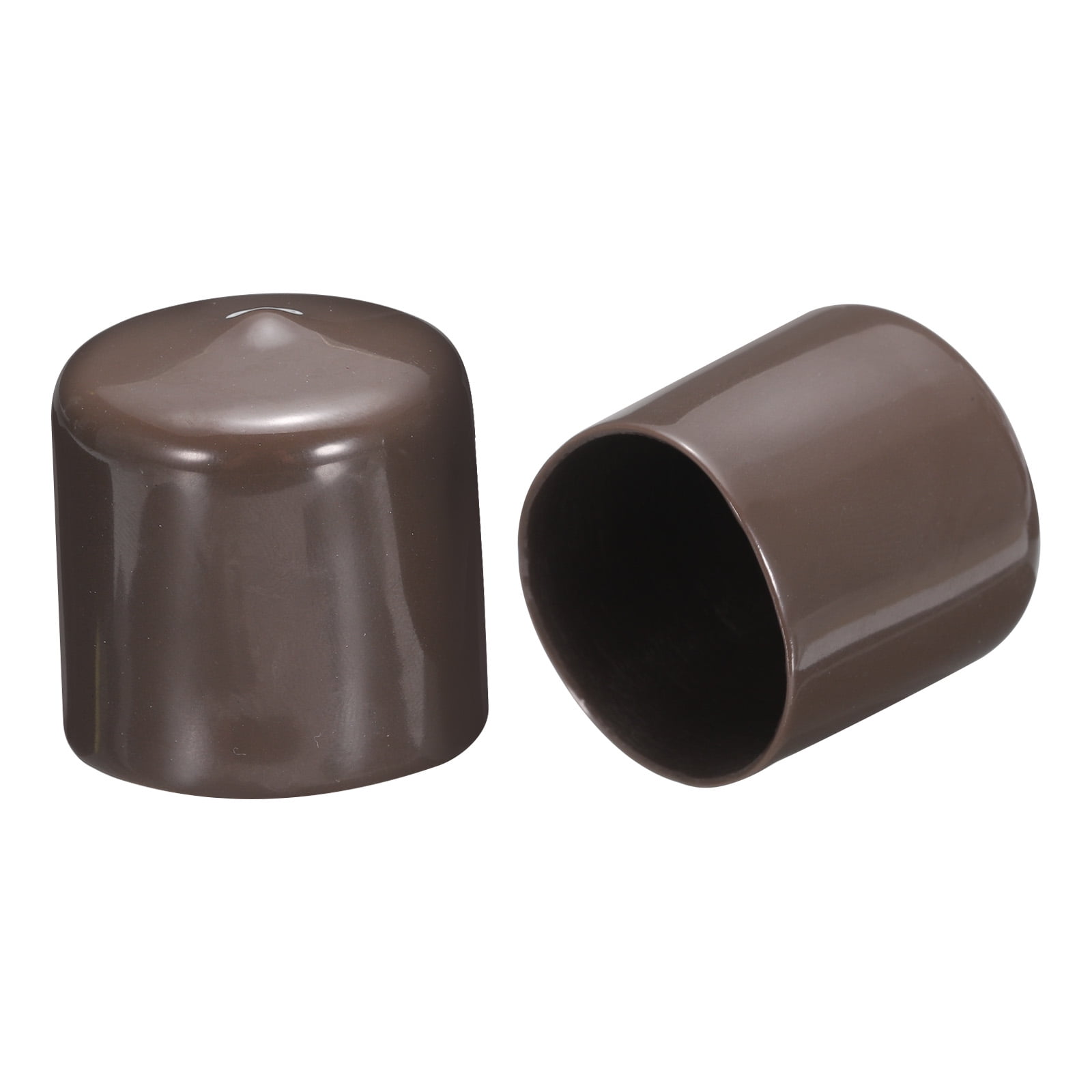 30pcs Rubber End Caps 30mm ID Vinyl Round Tube Bolt Cap Cover Screw ...