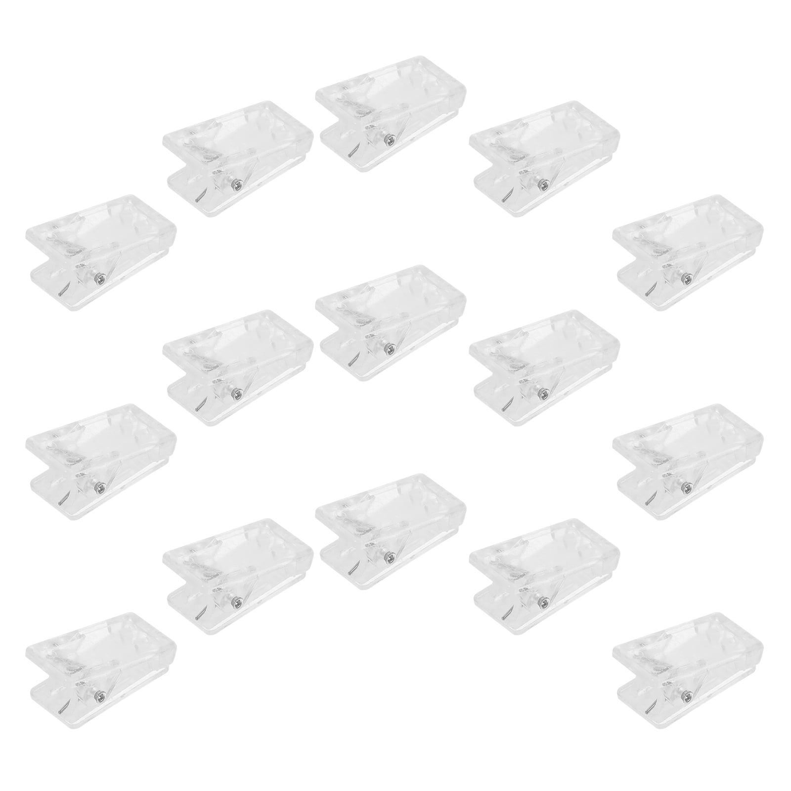30pcs Self-adhesive Spring Clips Badge Clips Self Adhesive Chest Card ...