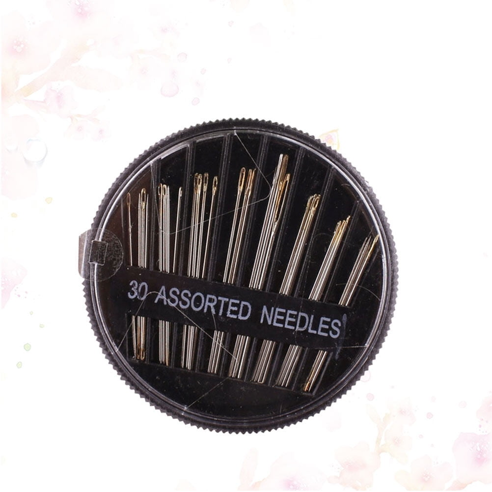 30pcs Sewing Needles Stainless Steel Multi-size Side Opening Hole ...