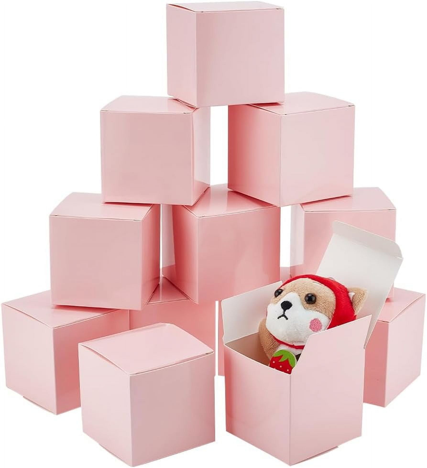 30pcs Small Paper Boxes 3x3x3 Inch Gift Cardboard Boxes Mini Gift Boxes ...