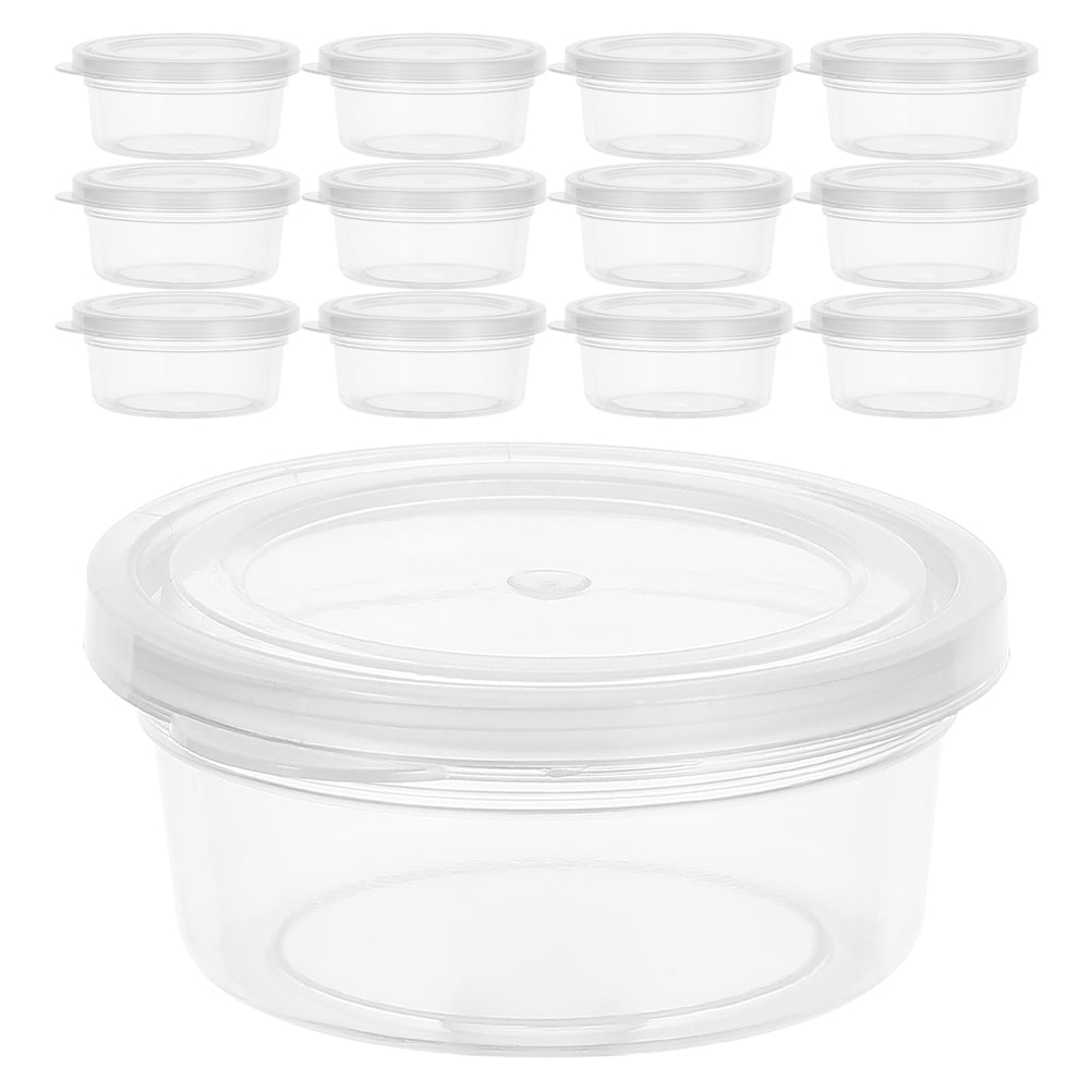 30pcs Small Round Plastic Containers With Lids Plastic Nail Loose Beads ...
