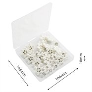 Charles Leonard Pins - Push - Reusable Box - Assorted Colors - 60/Box ...