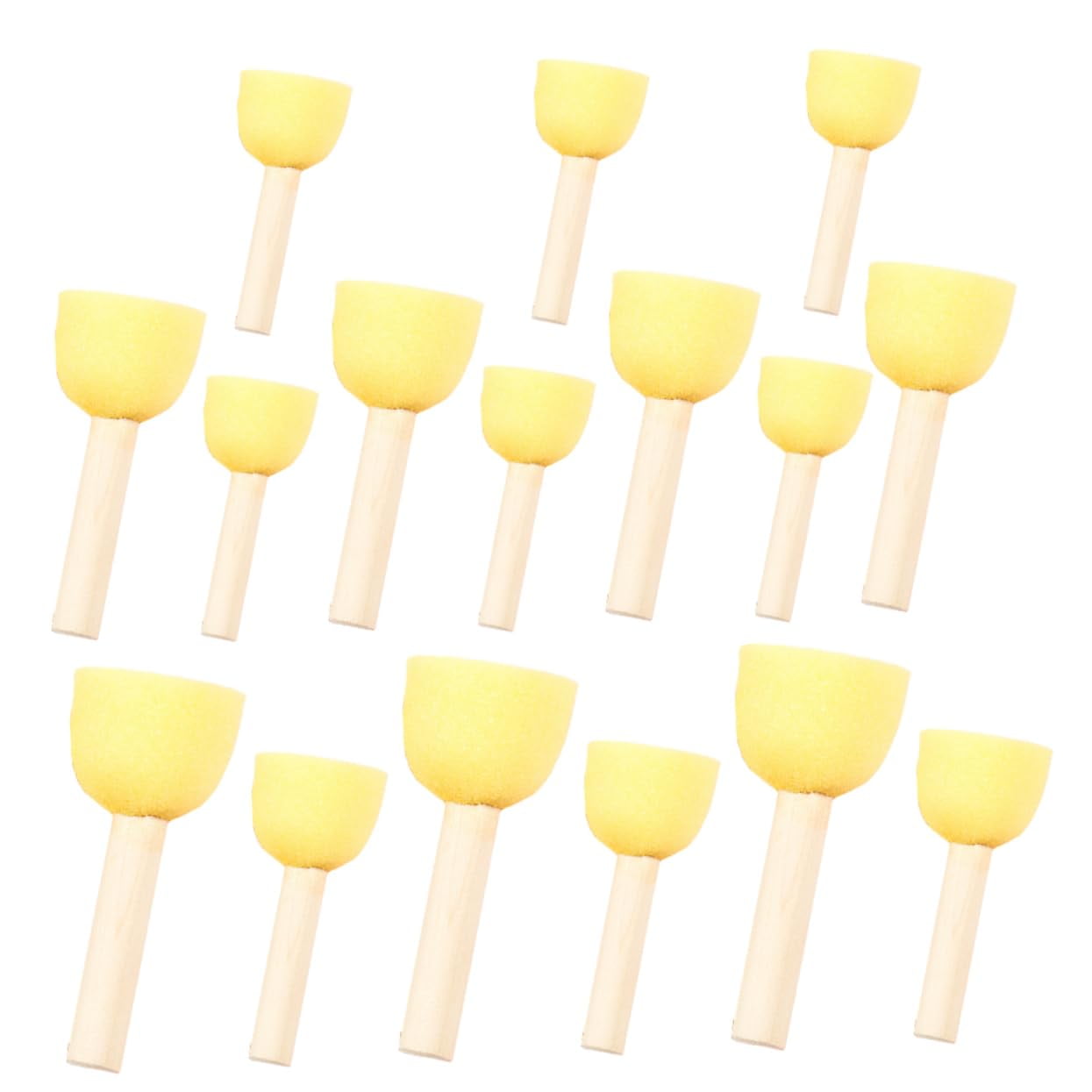 30pcs Sponge Stamp Sponge Painting Stippler Set Foam Paint Daubers ...