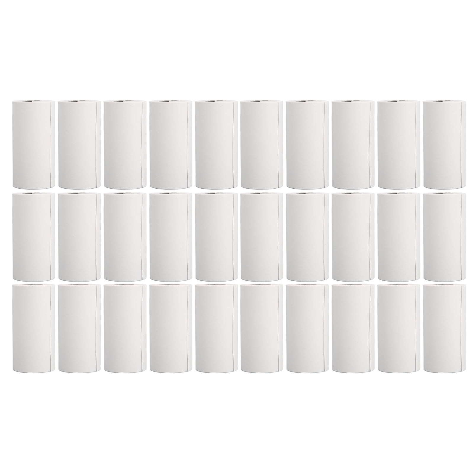 30pcs Thermal Printing Paper 57x30mm Uniform Coating Clear Printing ...