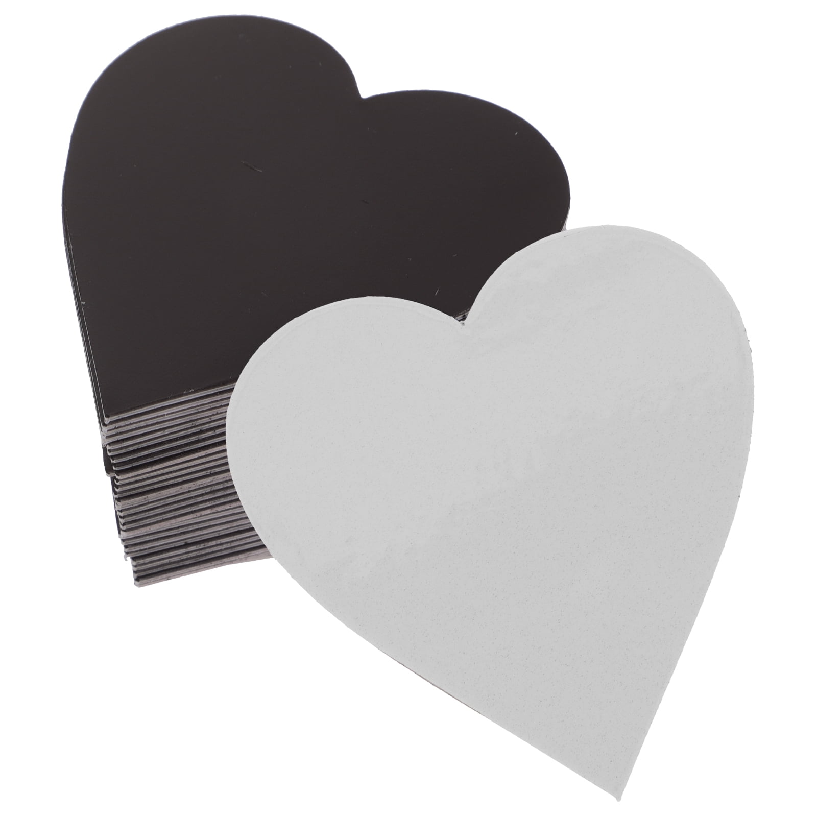 30pcs Thermal Sublimated Heart Magnets Heat Transfer Blank Refrigerator ...